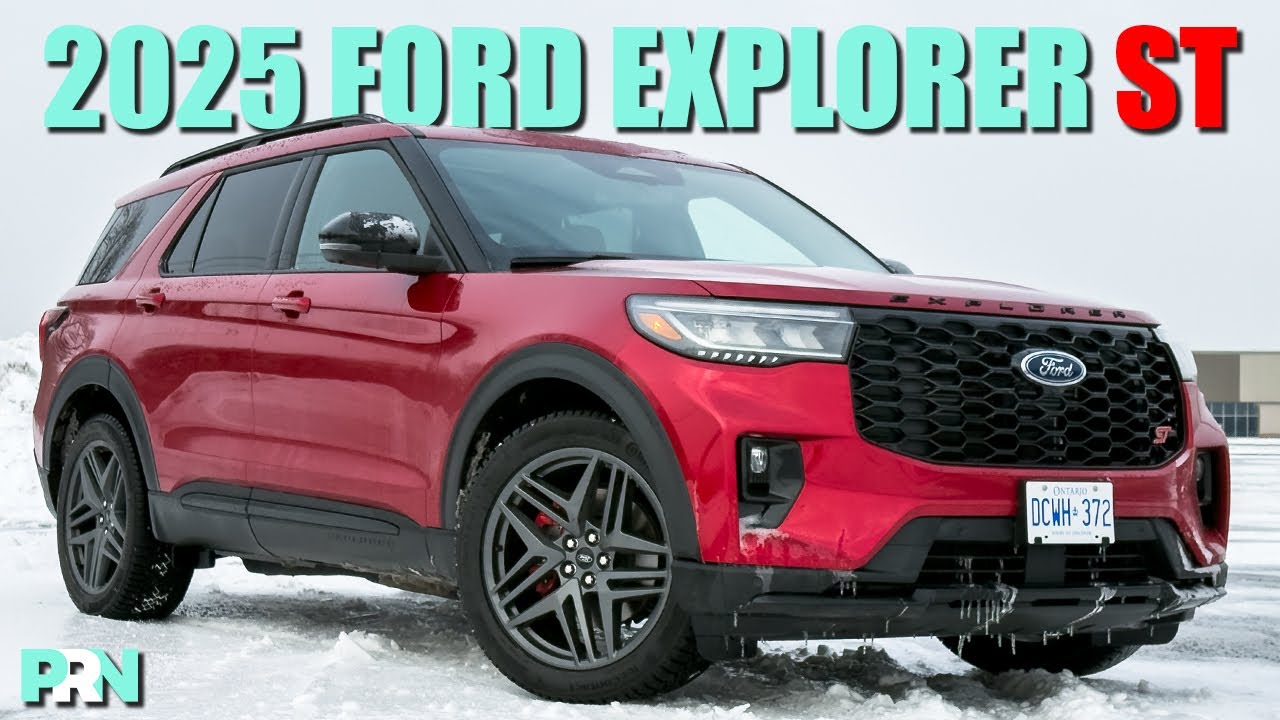 The Best Explorer Yet | 2025 Ford Explorer ST Full Tour & Review - YouTube