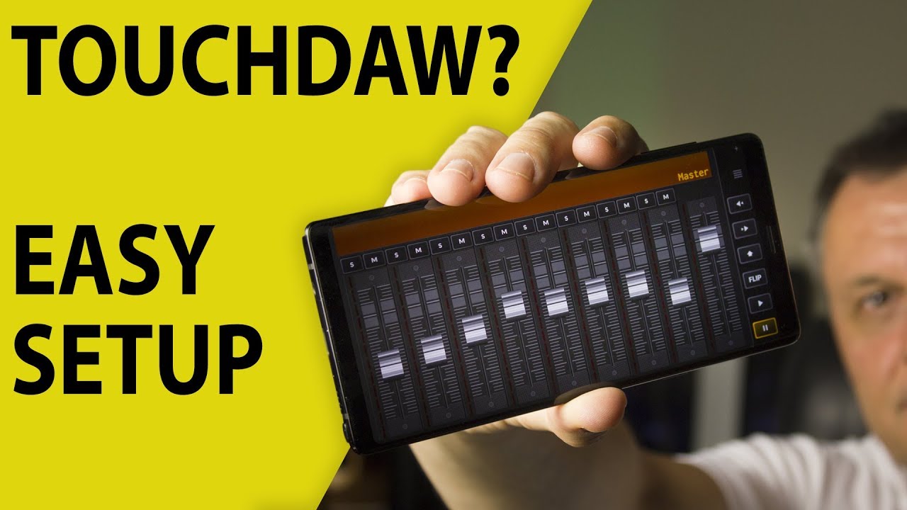 How to Setup TouchDAW with Studio One and other DAWs - YouTube