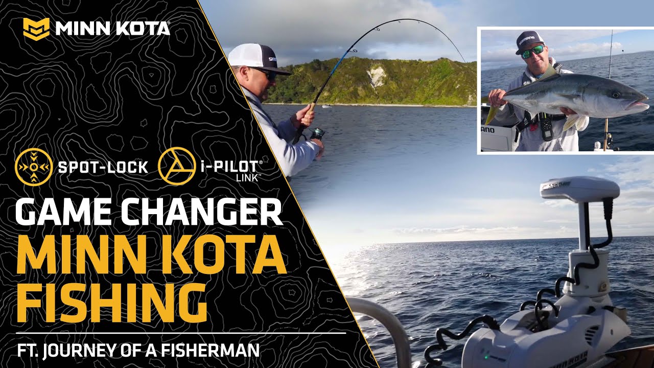 Game Changer Minn Kota Fishing - I-Pilot Link Spot-Lock - YouTube
