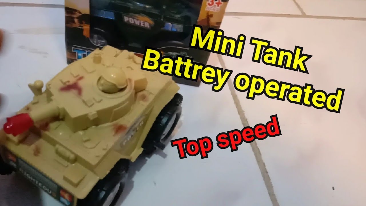 mainan mobil tank anak-anak | tank mini bergerak - YouTube
