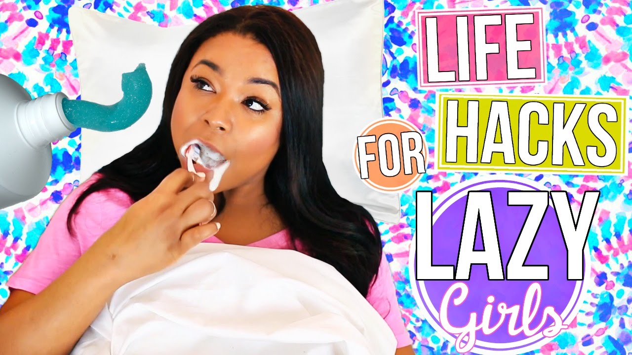 Back to School: Weird Life Hacks for LAZY GIRLS! - YouTube