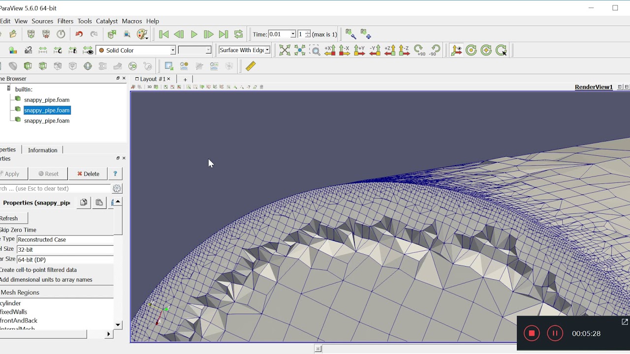 Openfoam Intermediate 9 Snappyhexmeshdict Finalisation Youtube