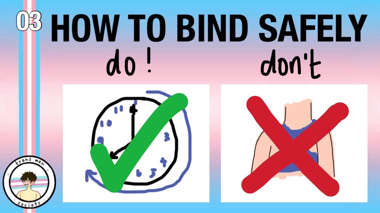 FTM BINDING TIPS DO S AND DON TS TO BIND SAFELY YouTube FTM BINDING TIPS DO S AND DON TS TO BIND SAFELY YouTube
