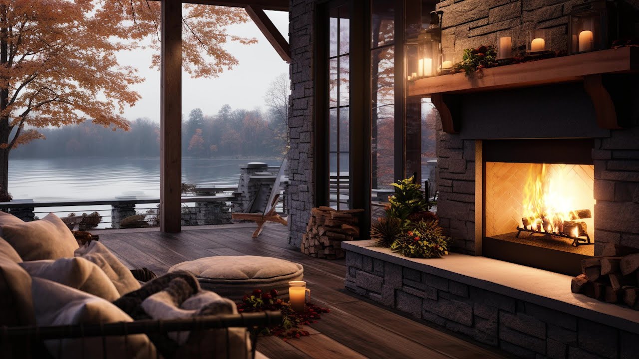 Comforting Atmosphere with Soothing Fire Sounds for a Deep Sleep and ...