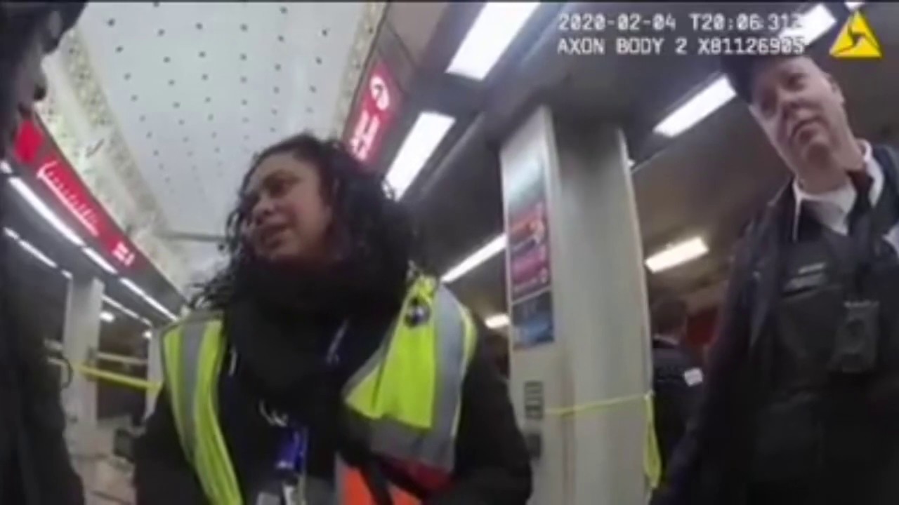 Chicago Police Officer VS. Chicago Transit Authority Supervisor Clash ...