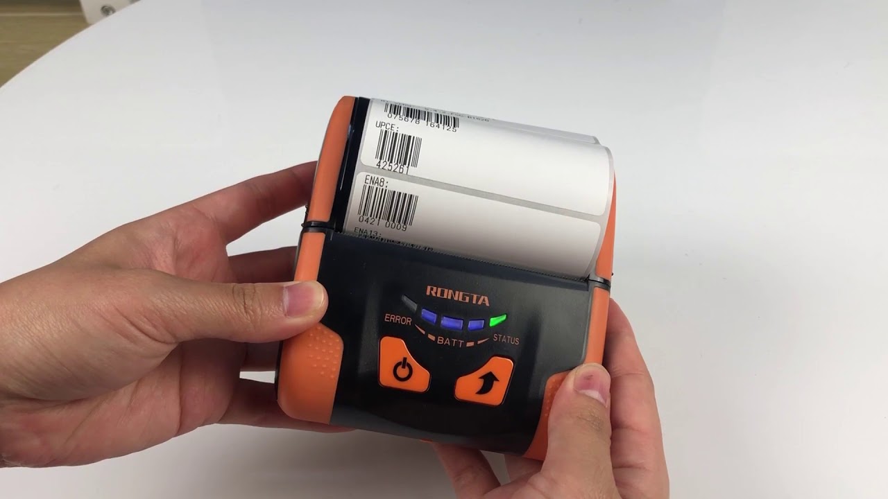 RPP300 72mm Mobile Printer - YouTube