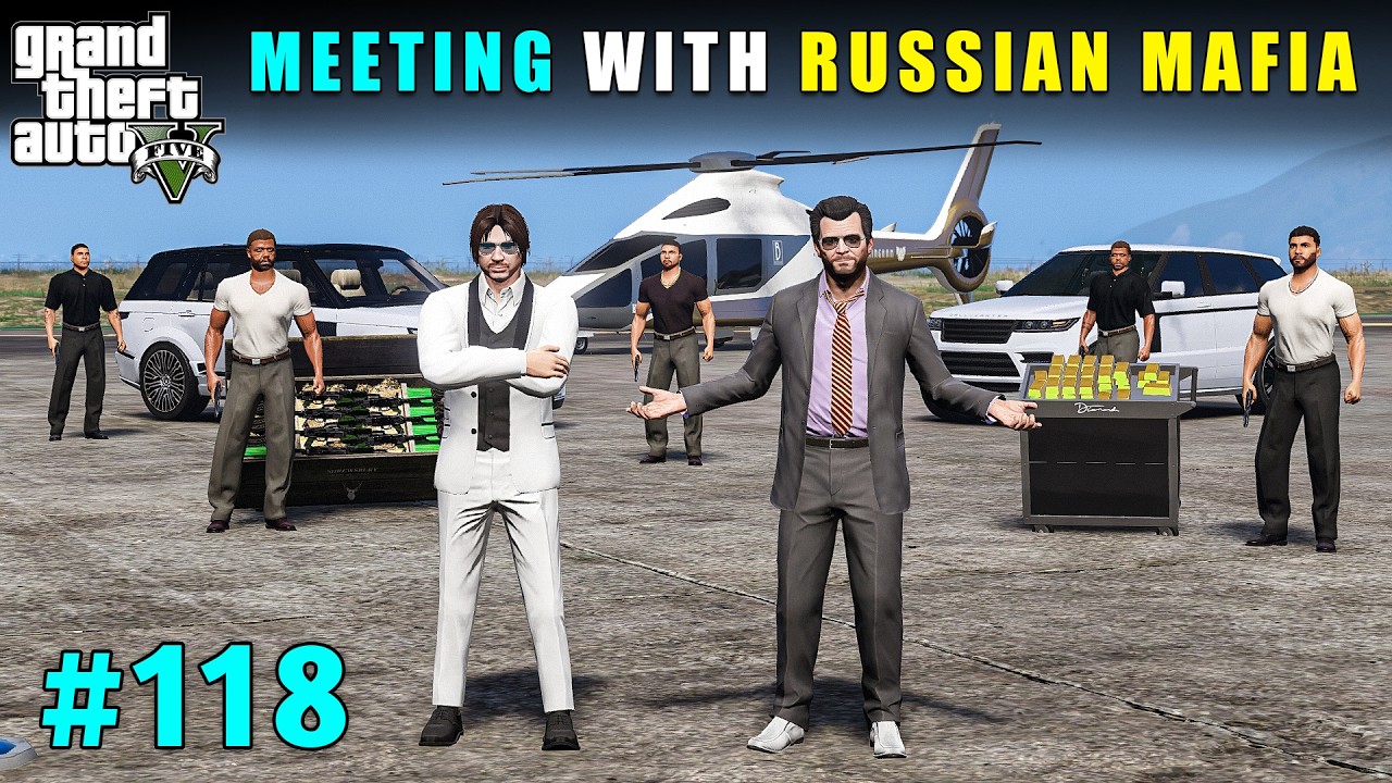 Michael's First Meeting With Russian Mafia | Gta V Gameplay - YouTube
