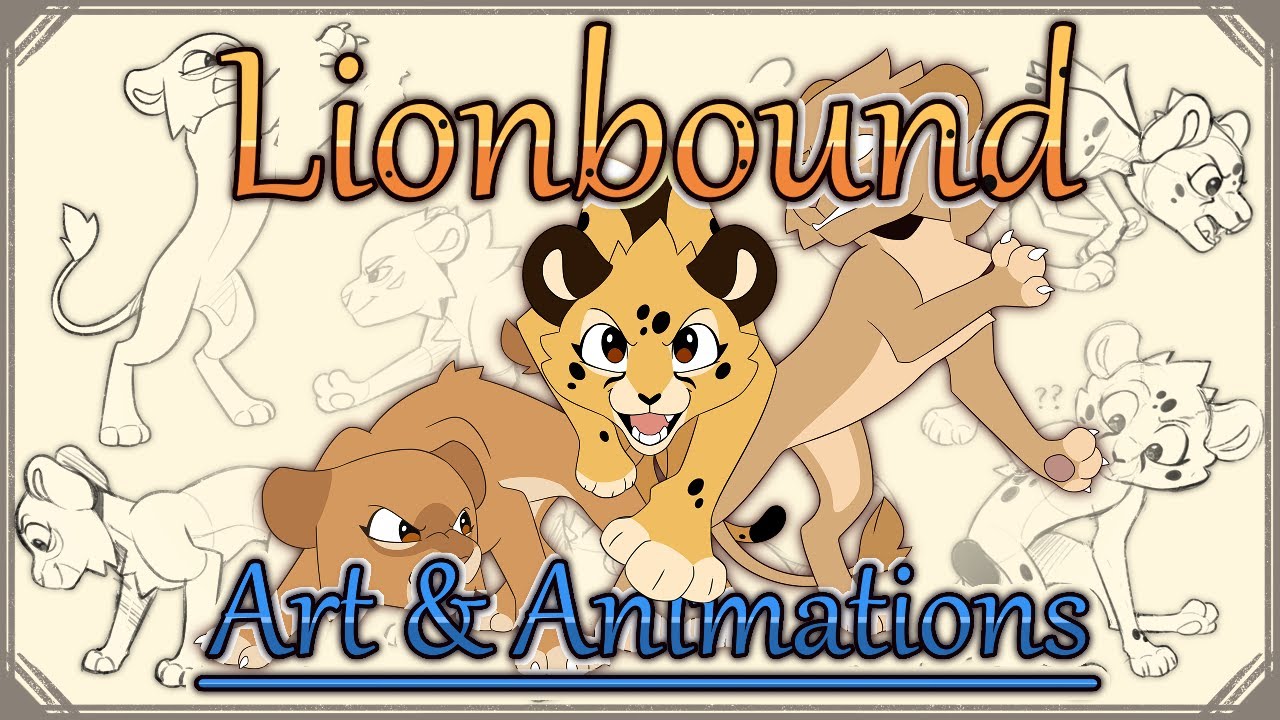 Artwork & Animation Tests // Lionbound (cancelled, read desc) - YouTube