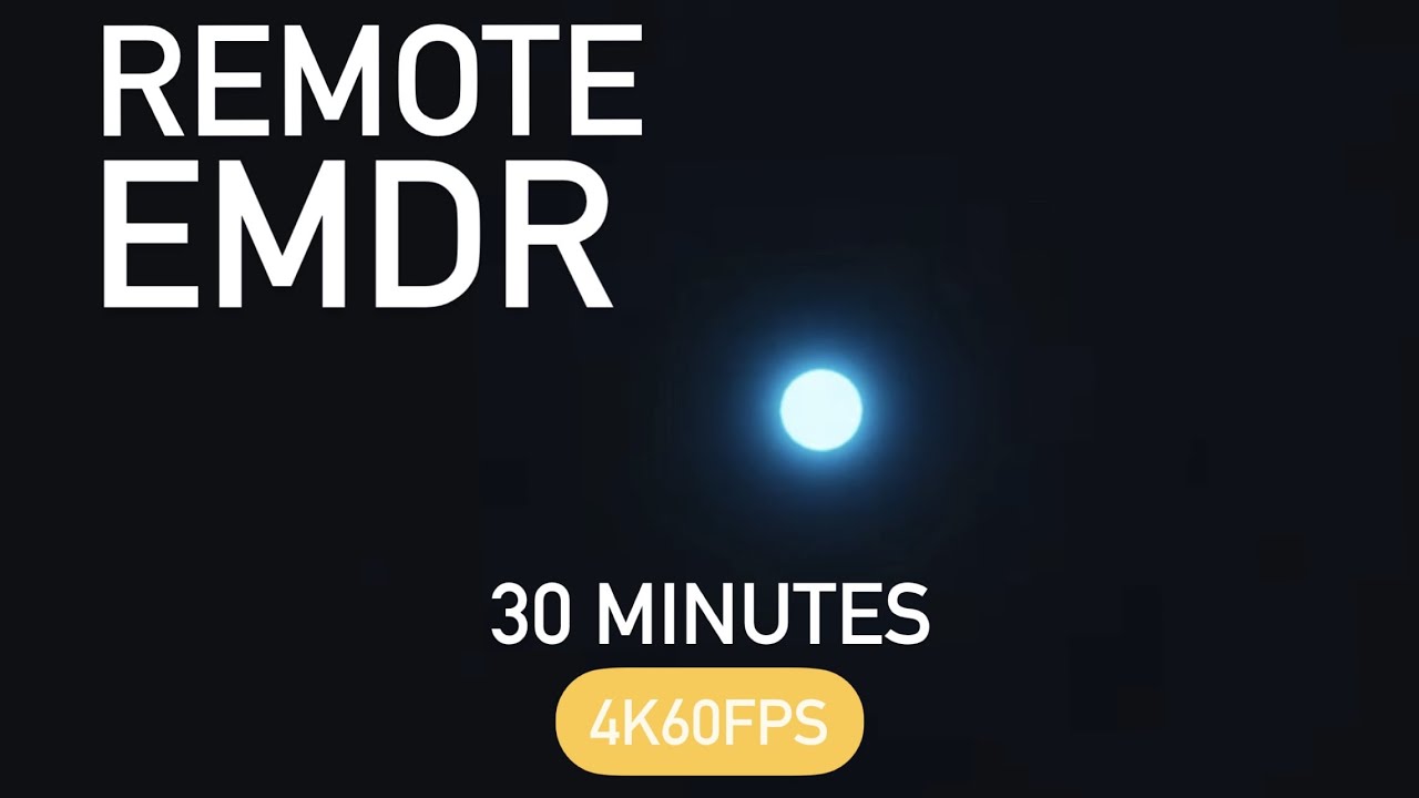 Remote EMDR: Visual and Auditory Bilateral Stimulation 4k 60FPS - YouTube