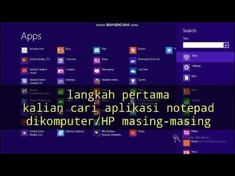 Cara Membuat Kalkulator Sederhana Dengan NOTEPAD!!! - YouTube