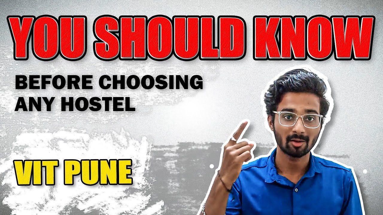 VIT Pune Hostel (Hindi)⚡Guide 2024 | Important Tips - YouTube