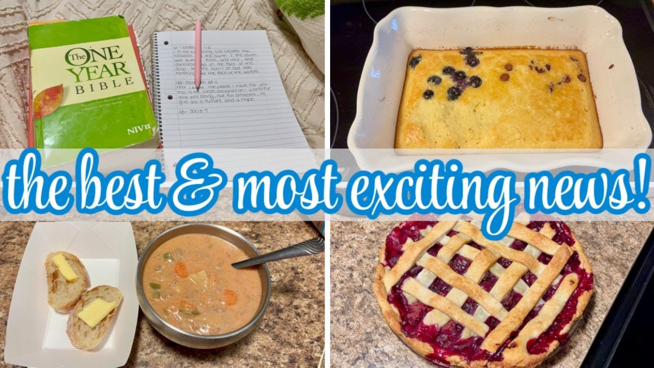 THE BEST, MOST EXCITING NEWS TO SHARE! - YouTube