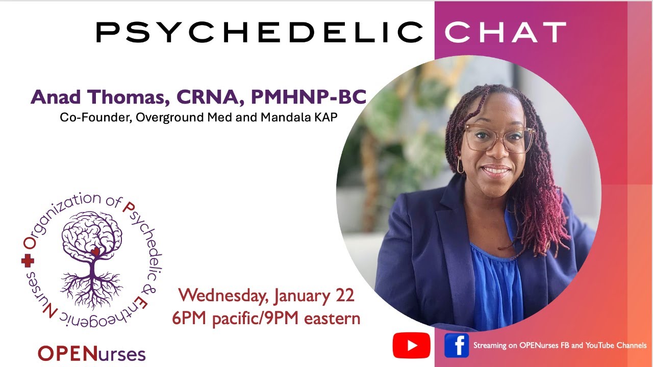 Anad Thomas, CRNA, PMHNP-BC - Co-Founder, Overground Med and Mandala ...