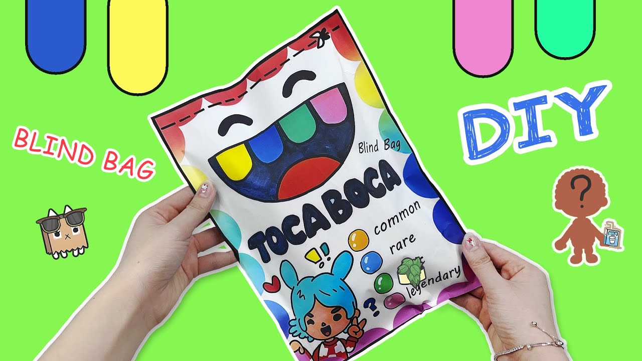 [🎀Paper diy🎀] Toca Boca Blind Bag Compilation 로블록스 Outfit Blind Bag ...
