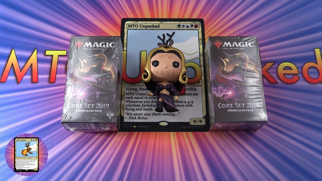 Core Set 2019 Prerelease Box #1 + GIVEAWAY! *CLOSED* - YouTube