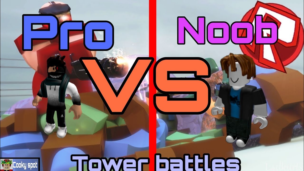 PRO VS NOOB|Tower Battles|Roblox| - YouTube