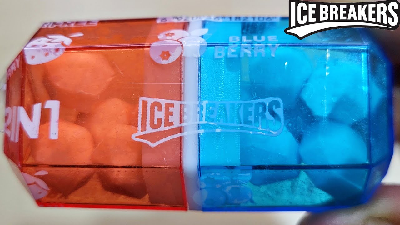 Ice Breaker Mints Strawberry & Blueberry Flavour | Ingredients, Taste ...