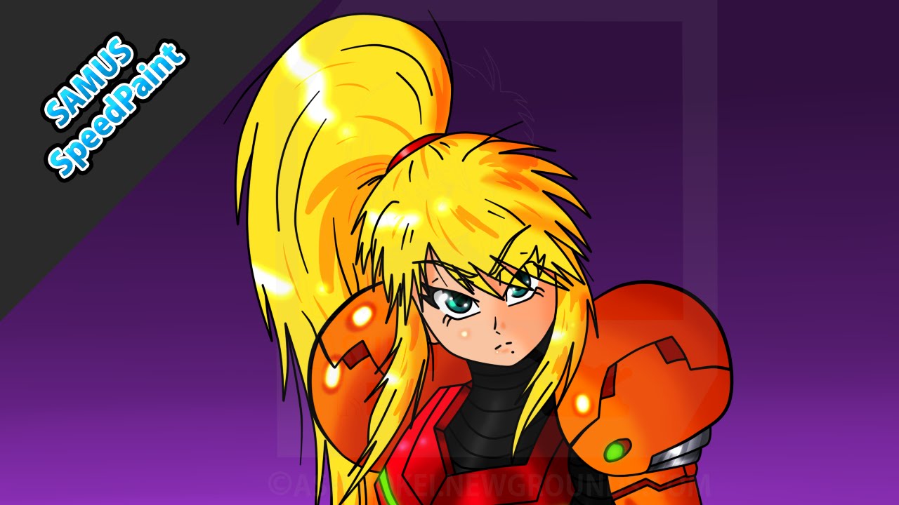Samus SpeedPaint - YouTube