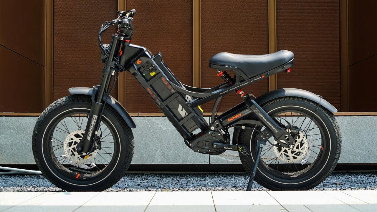 eAhora Romeo Pro II Electric Bike 1200W 52/48V 60Ah Battery 4.0 Fat ...