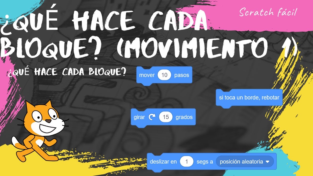 Aprender Scratch - ¿Qué hace cada bloque? Movimiento I - YouTube