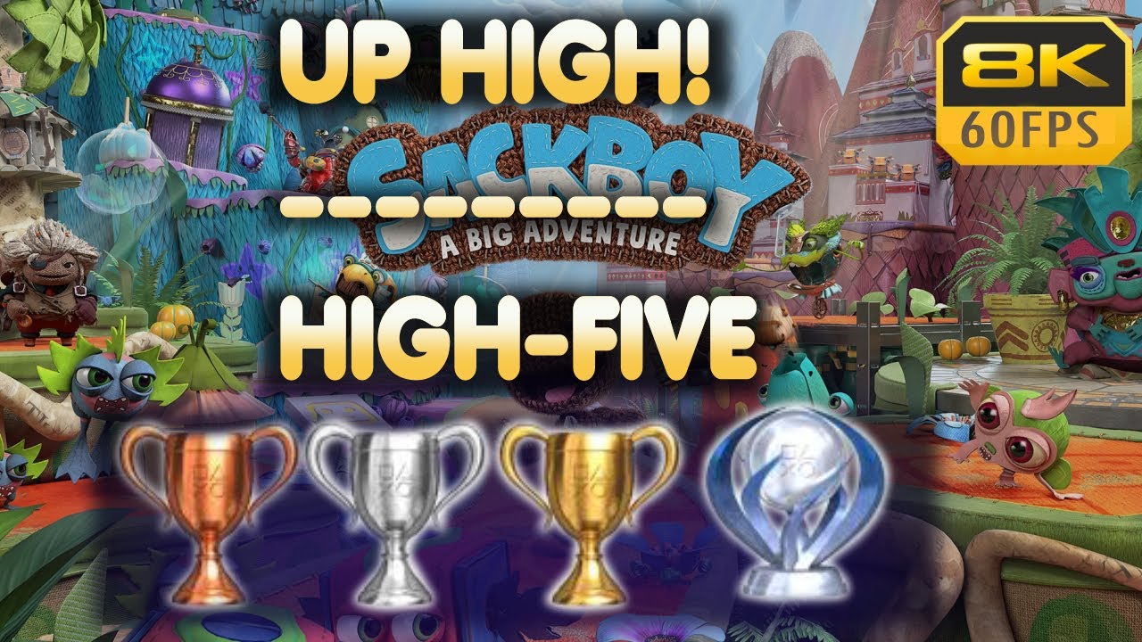 Sackboy A Big Adventure | Up high! | Trophy | Achievement Guide - YouTube