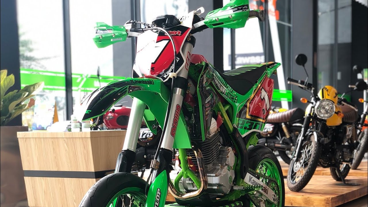 KLX 230r Supermoto Concept Modif Rp.100million+++ - YouTube