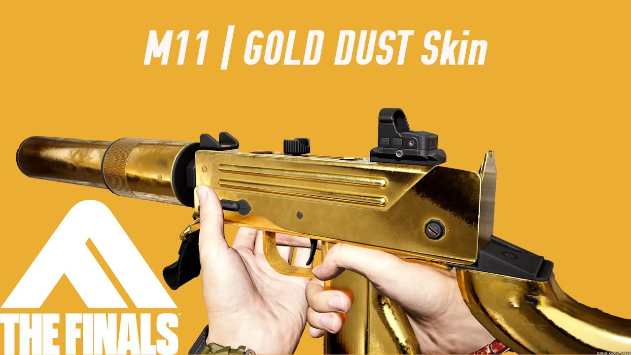 M11 GOLD DUST Skin | The Finals - YouTube