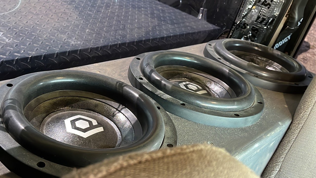 10” SUBS DESTROY THIS TRUCK! CRAZY SUB FLEX! - YouTube