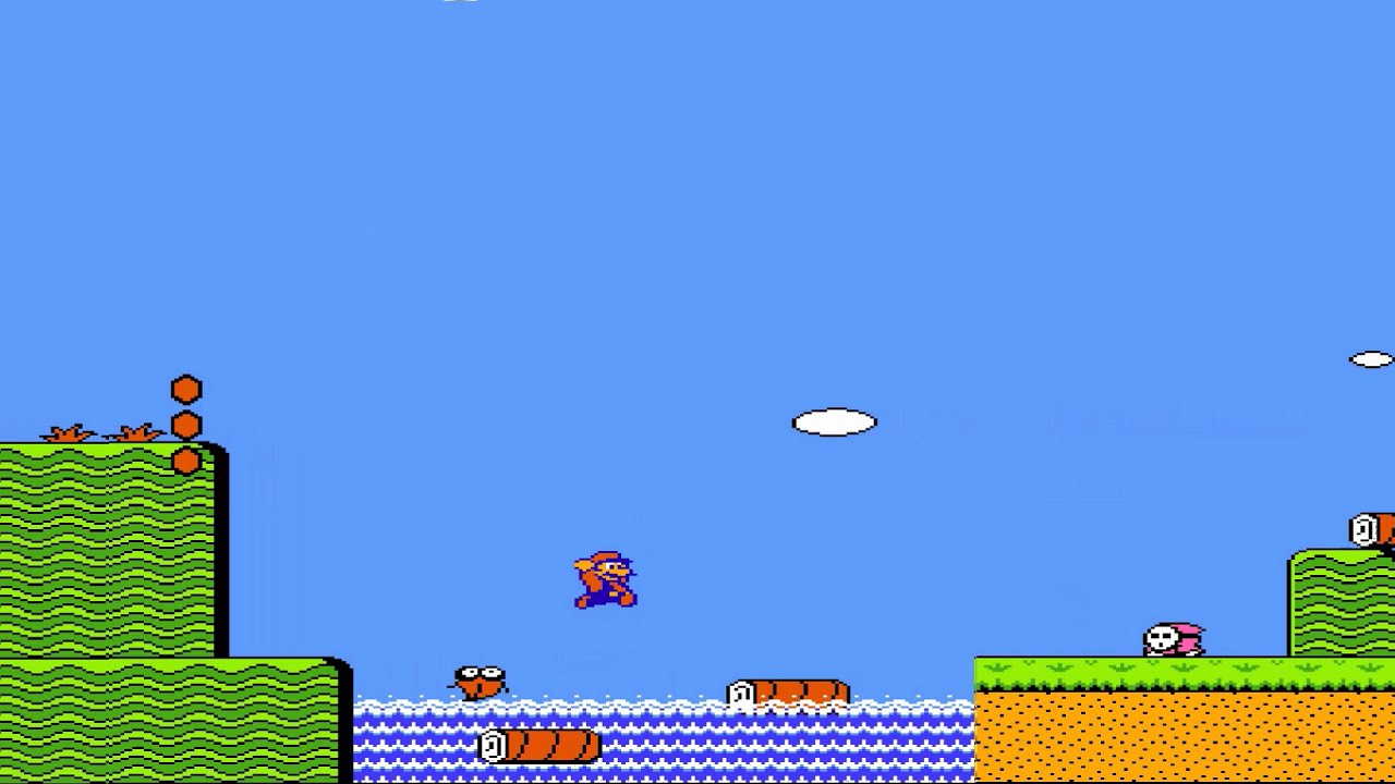 Super Mario Bros 2 (NES) - World 1 Playthrough - YouTube