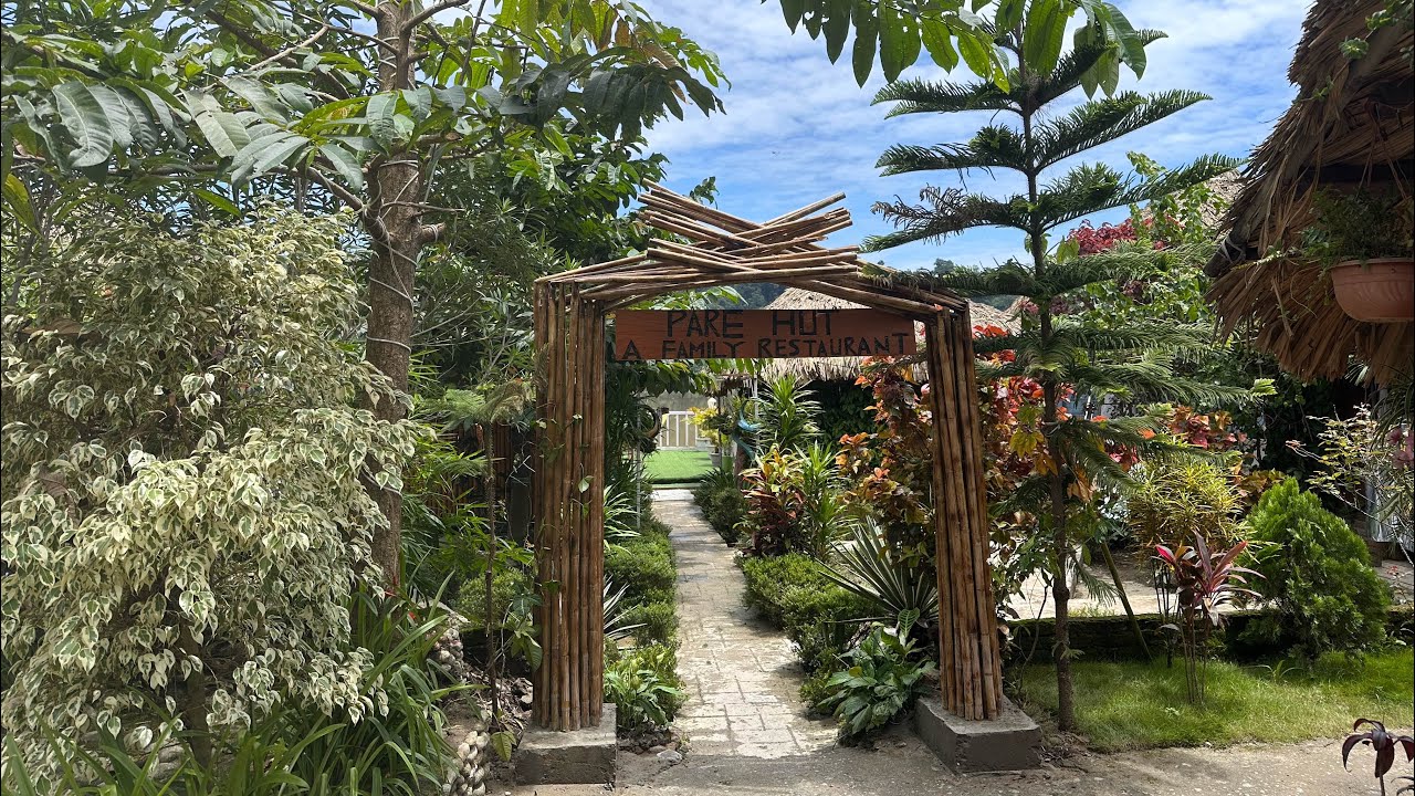 Bamboo gate | parehut bamboo gate | pare hut renovation time ...