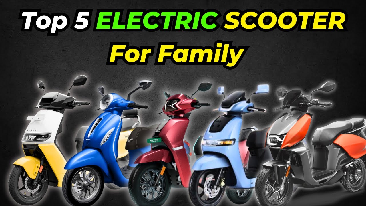 Top 5 Electric Scooters for Family in 2024⚡️Dhamak Festive Offer😍 ...