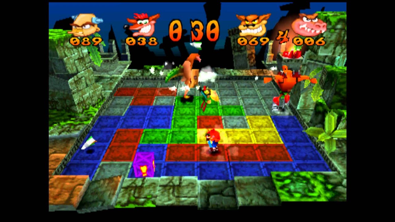 Pogo Painter - Crystal - Crash Bash - 200% Playthrough (Part #9) - YouTube