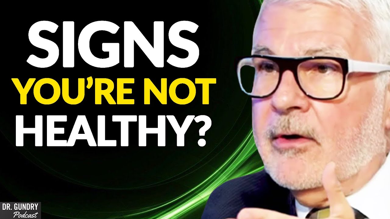 Possible WARNING SIGNS You’re Not Healthy & How To Help! | Dr. Steven ...