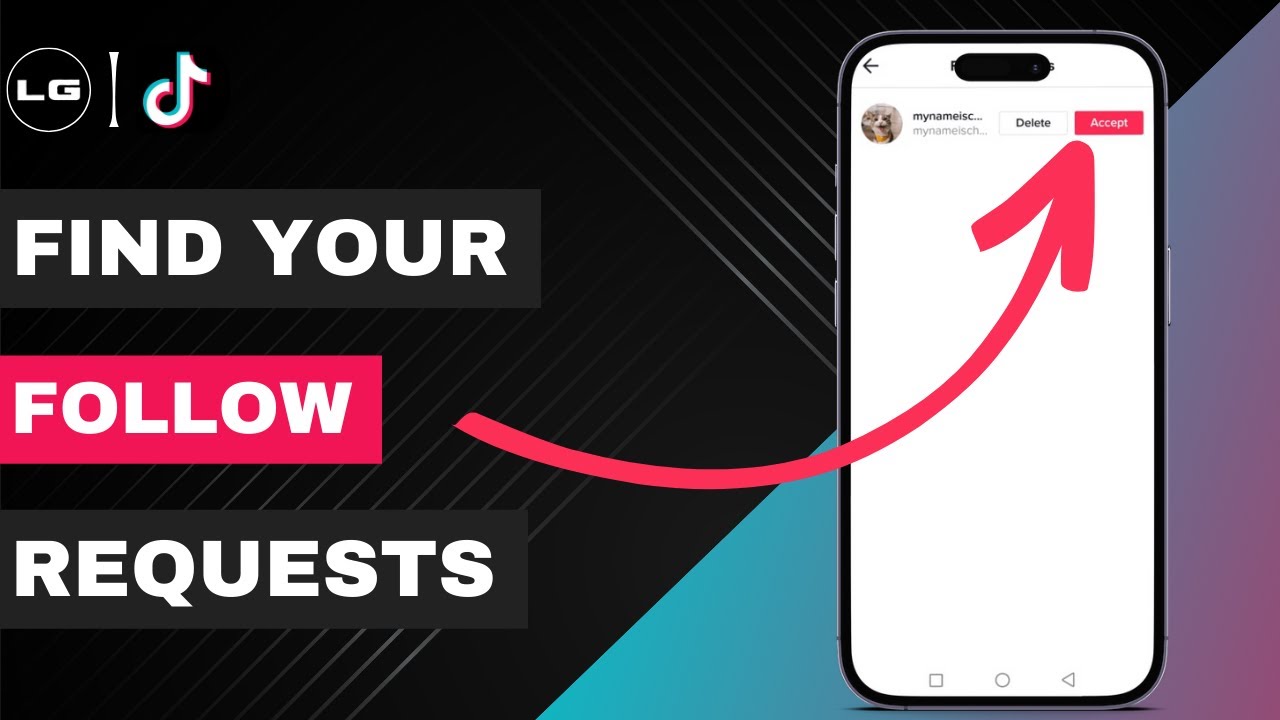 How To Find TikTok Follower Requests - YouTube