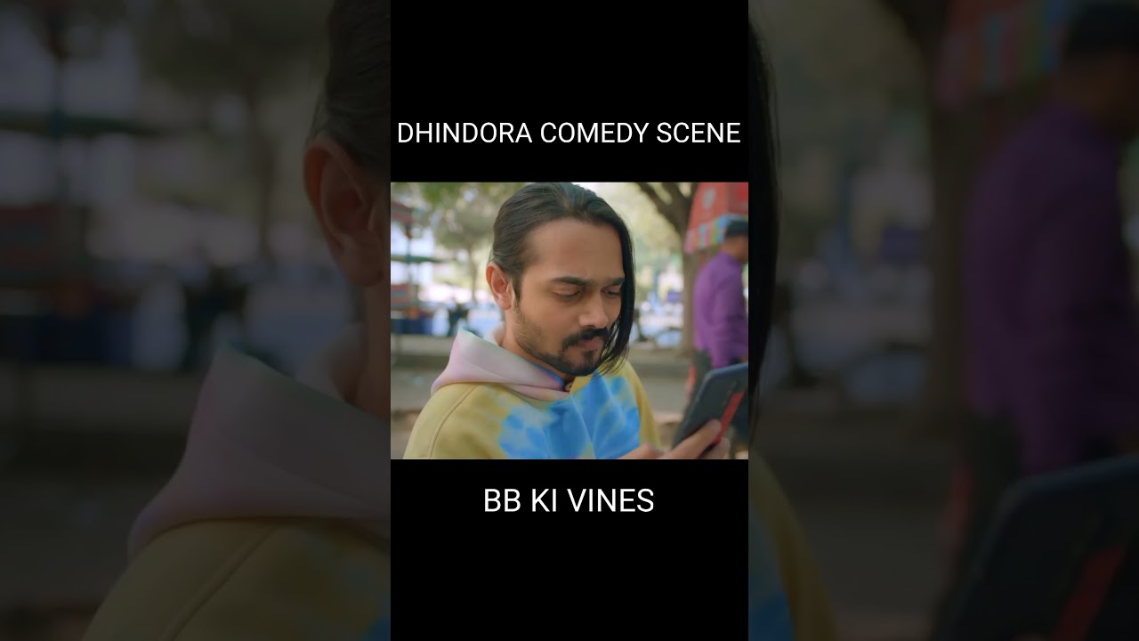 BENCHO PHONE COMEDY SCENE DHINDORA | BHUVAN BAM | BB KI VINES | #shorts ...
