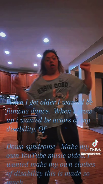 Having my own day just be myself with my friendships I have Down ...