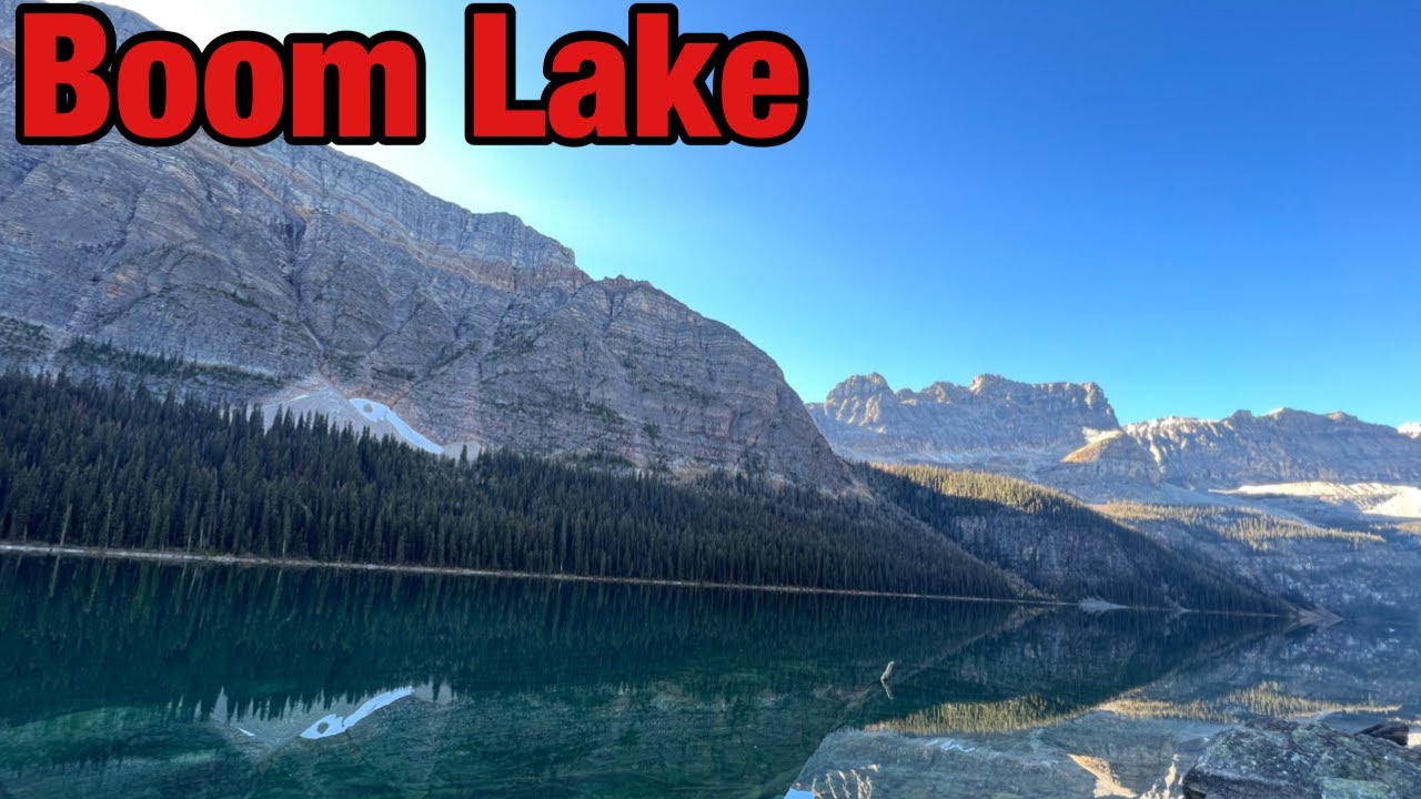 Boom Lake, Banff National Park - YouTube