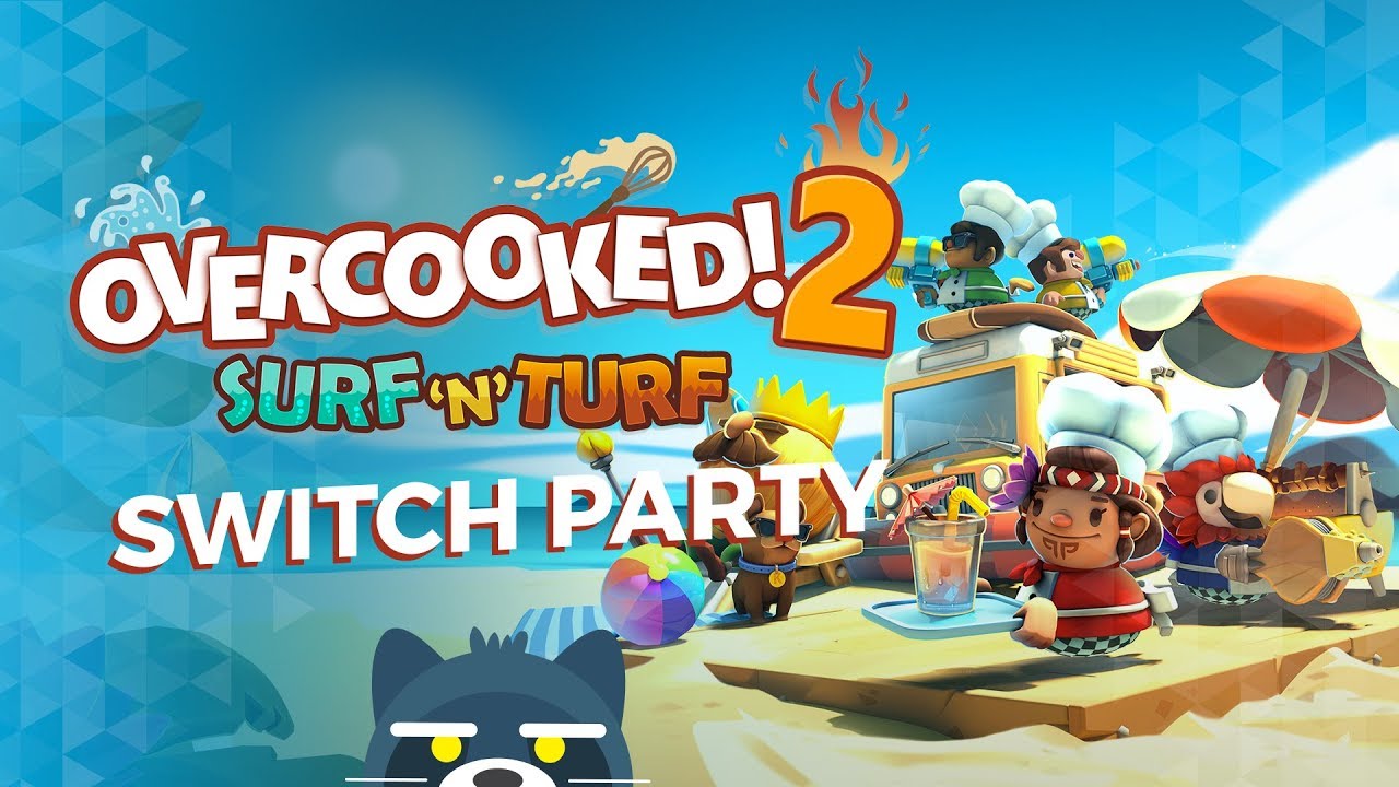 DLC de Overcooked 2: Surf n Turf en multijugador local | Mapache Rants ...
