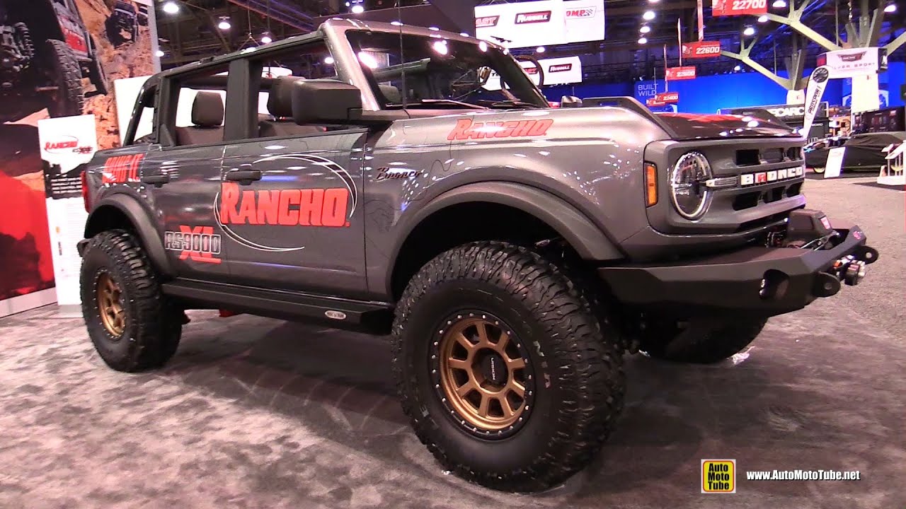 2022 Ford Bronco with Rancho Shocks - Great Build! - YouTube