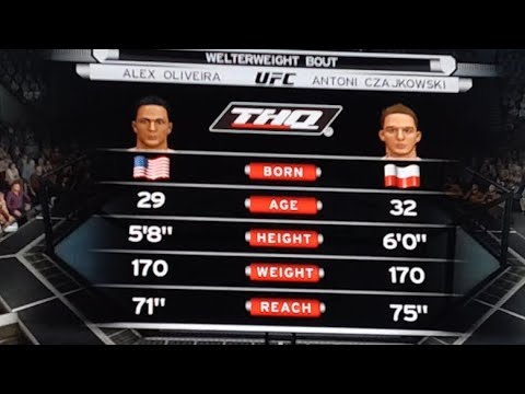 Alex Oliveira vs Antoni Czajkowski | UFF on Fox 47: Prelim - YouTube