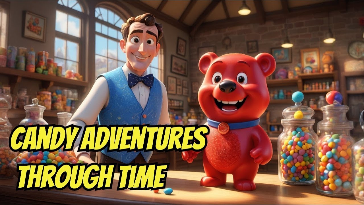 The Gummy Bear Time Machine 🕰️🍬 | Adventures Through Sweet History ...