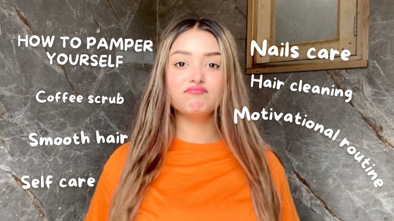 PAMPERING MYSELF BY USING HOME REMEDIES 🌼| MY SELF CARE ROUTINE 💁🏼‍♀️ ...