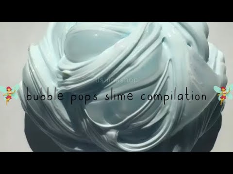 satisfying slime bubble pops ASMR compilation - YouTube