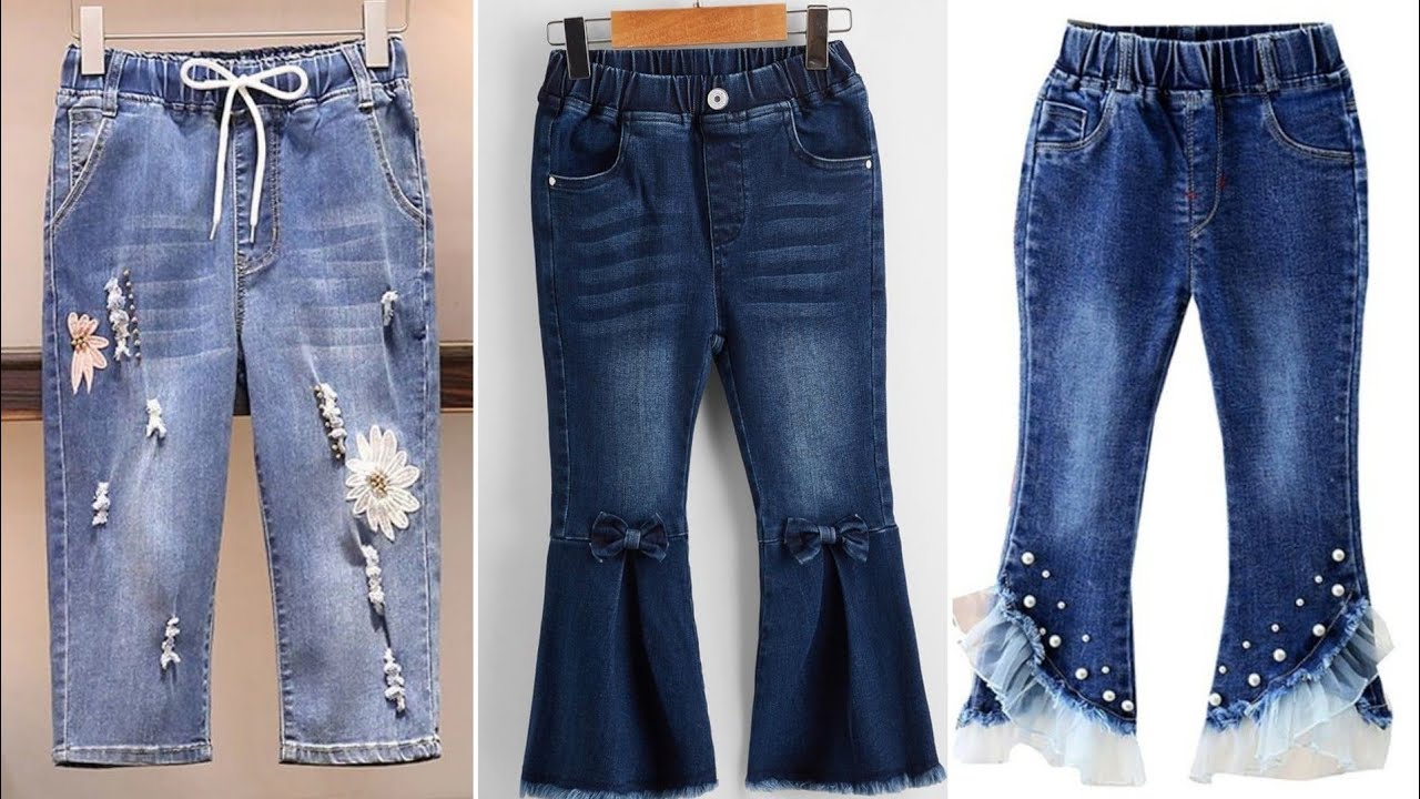 stylish lady's jeans👖pants design latest renew ideas. - YouTube
