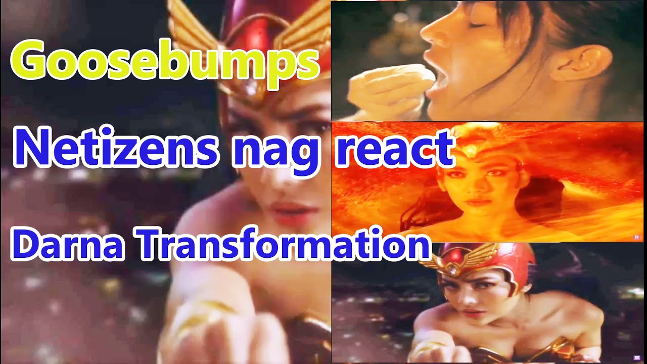 MUST WATCH GOOSEBUMPS Darna ni Jade De Leon transformation Netizens Nag ...