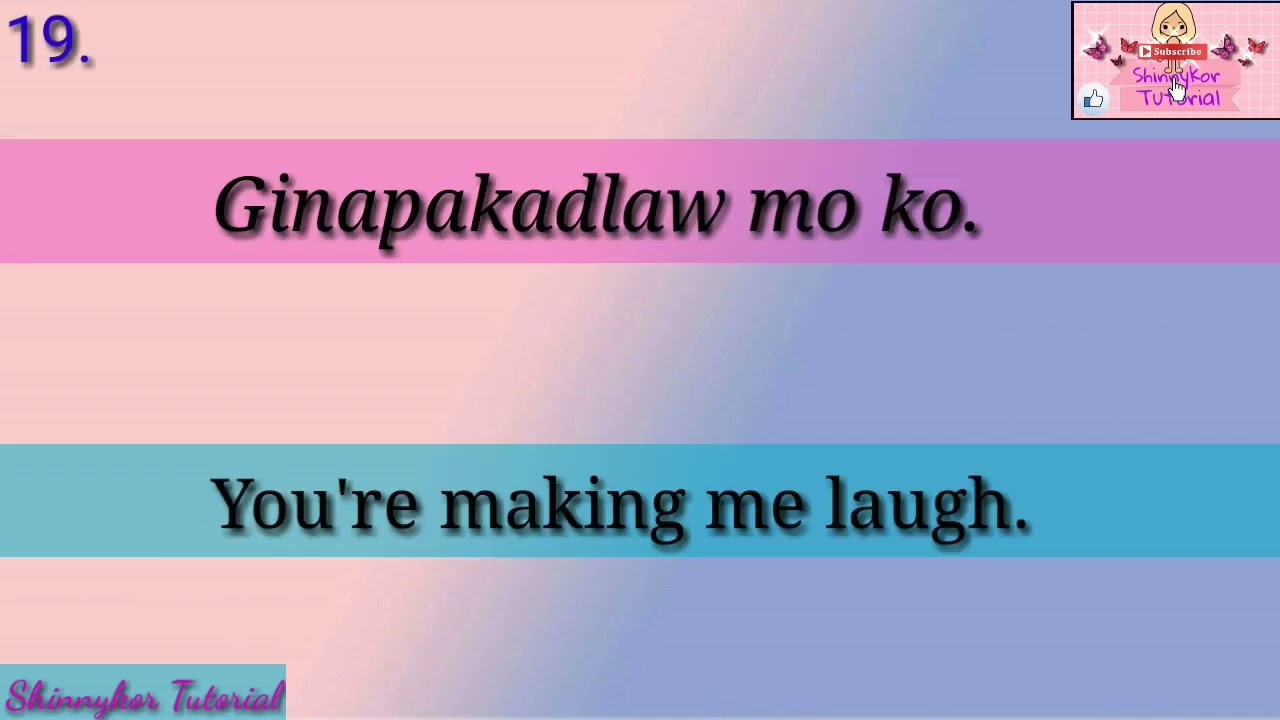 Commonly Used HILIGAYNON (ilonggo) Phrases and Sentences| [Learn ...