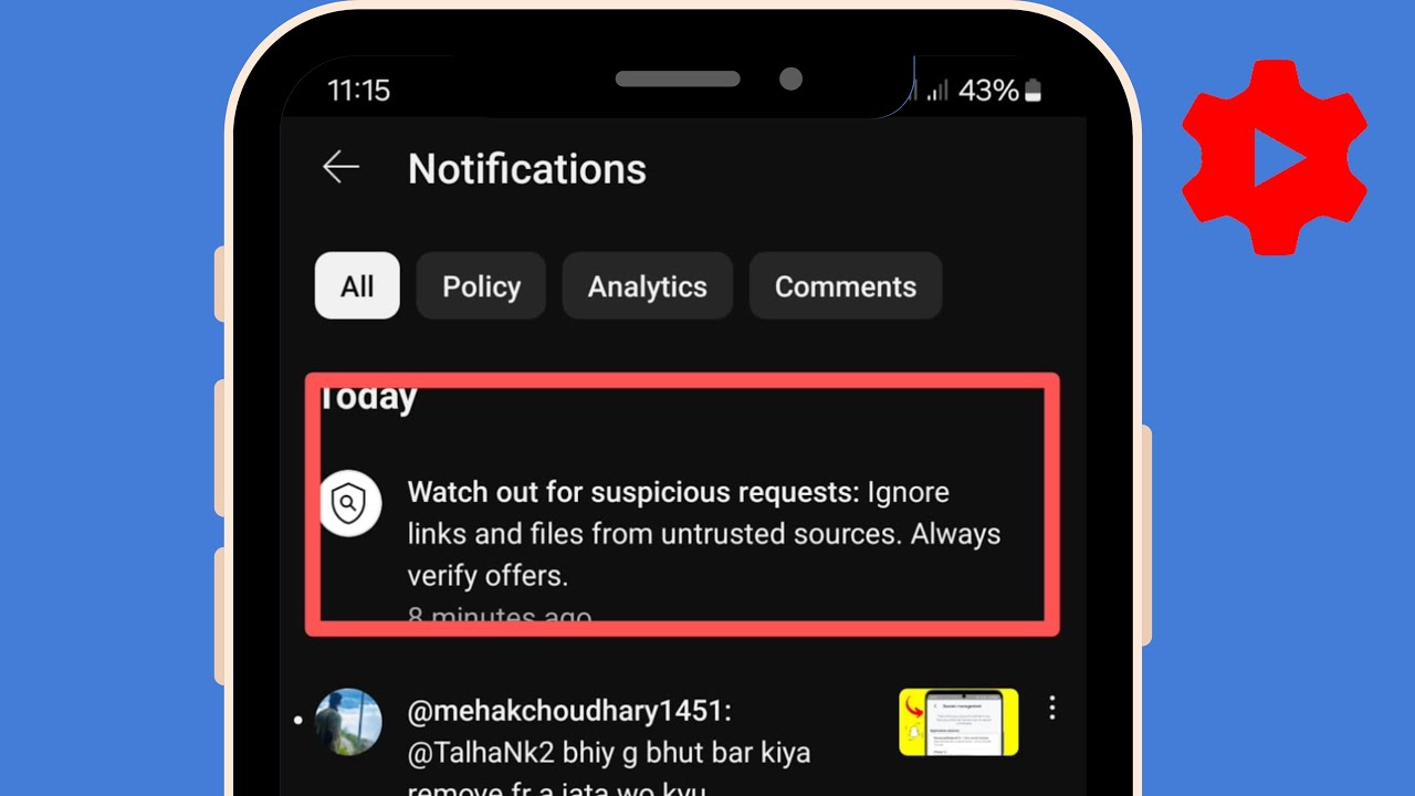 Watch out for suspicious requests: Ignore links & files from untrusted ...