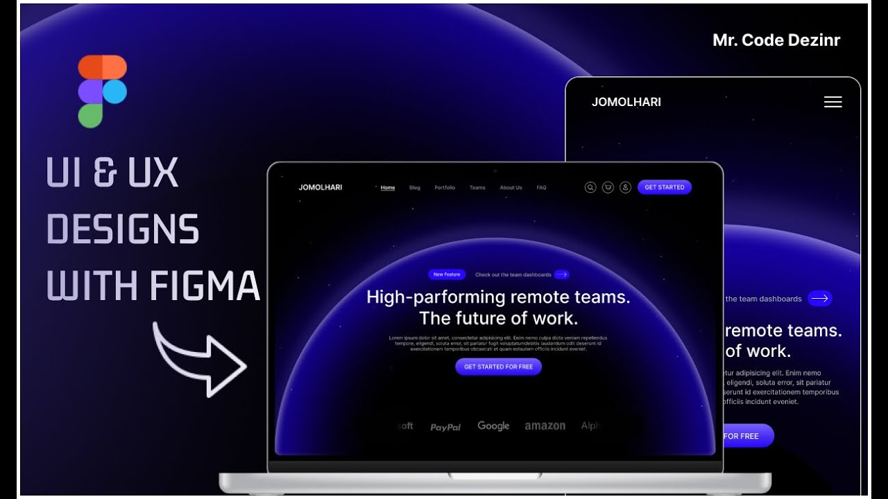 "PART - 1 How to Create Stunning 3D Website in Figma " | #uiuxdesigner ...