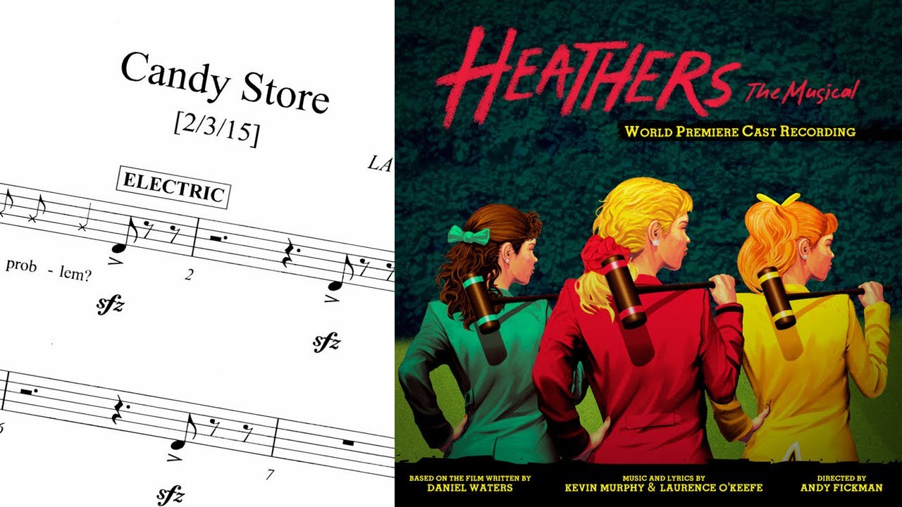 Bass Sheet Music | "Candy Store" | Heathers - YouTube