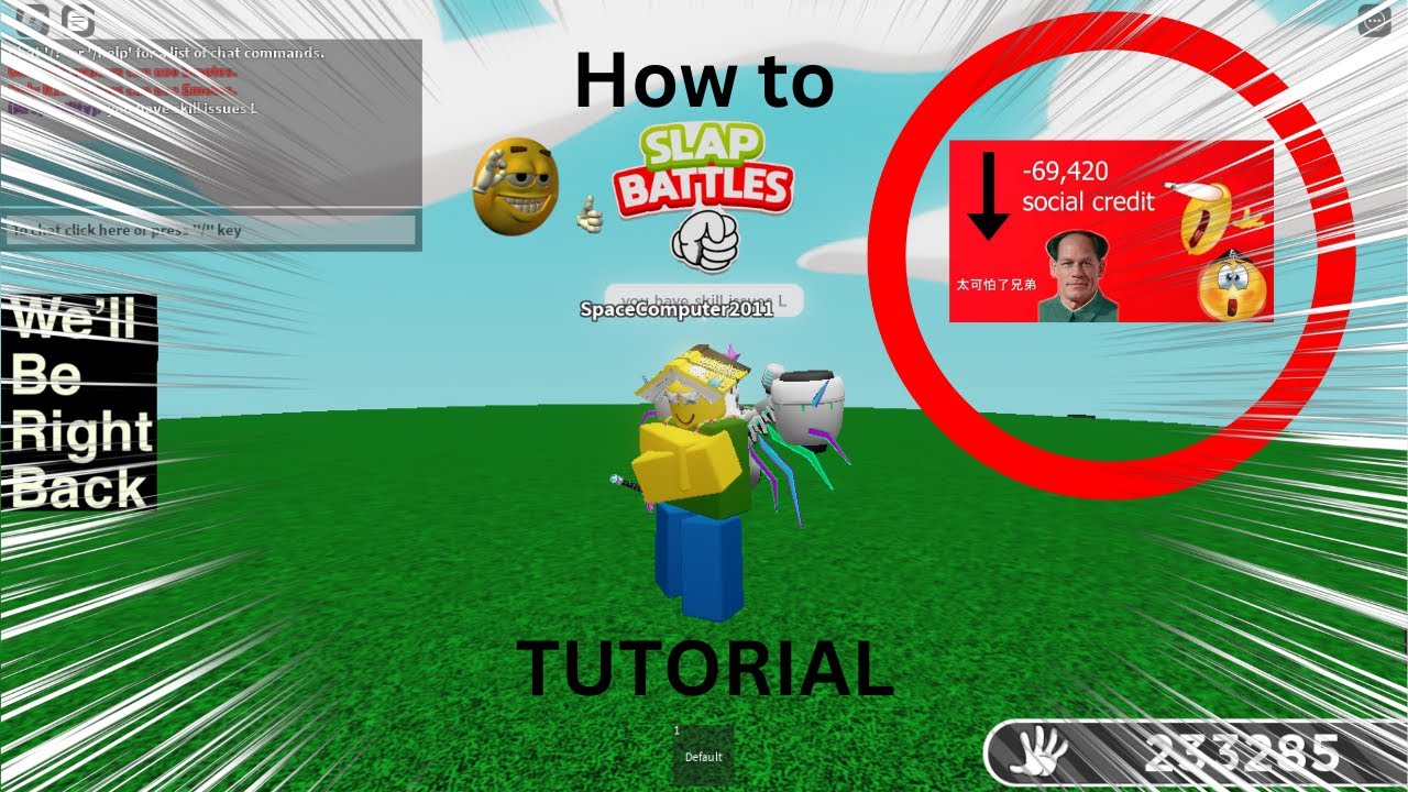 How to SLAP BATTLES TUTORIAL!!!11! - YouTube